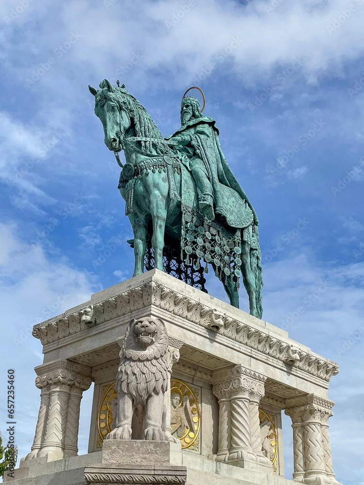 statue of monarch Stock Photo | Adobe Stock