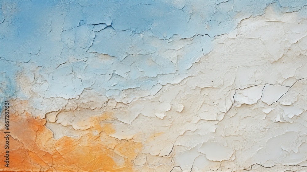 Wall with peeling paint. Texture of old concrete wall for background. A ...
