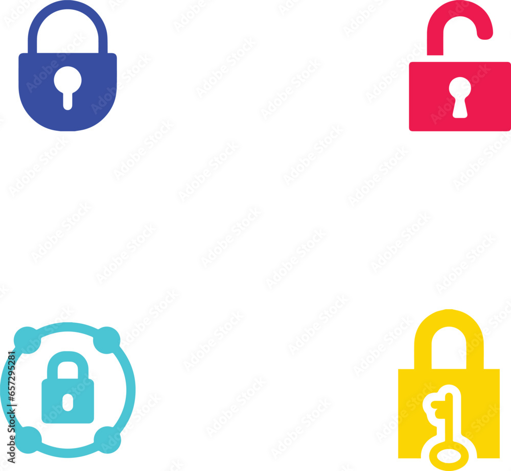 Lock Icons - Secure and Reliable Lock Icons - Robust Designs ...