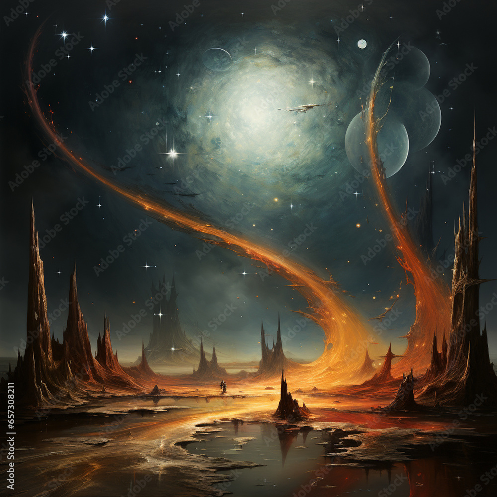 Stellar Evolution: Exploring the life cycles of stars Generative AI ...