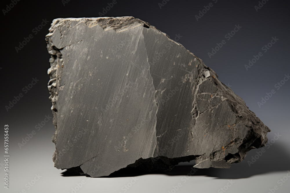 Rough and Veiny Andesite This sample of volcanic andesite boasts a ...