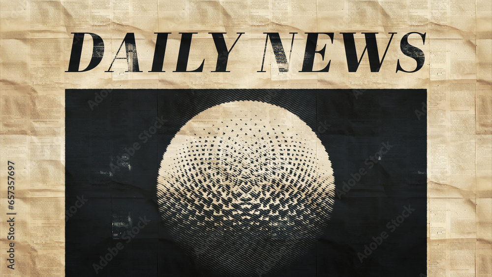 Daily News Stock Template | Adobe Stock