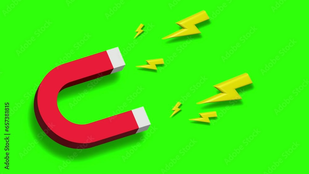 magnet attracts magnetic field electrical interaction attracts ...