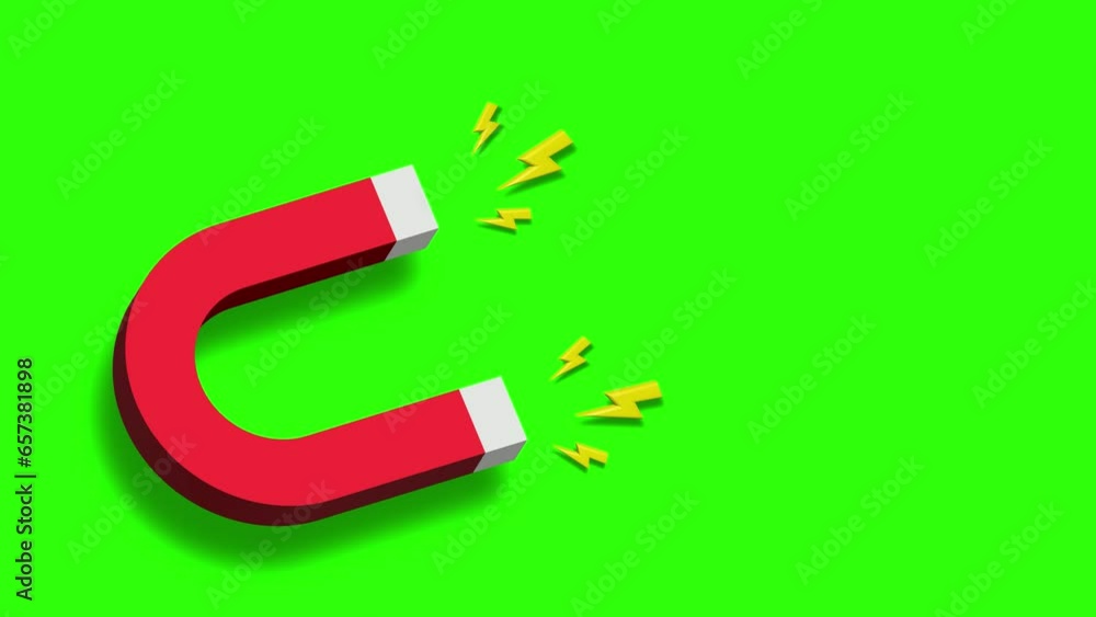 magnet attracts magnetic field electrical interaction attracts ...