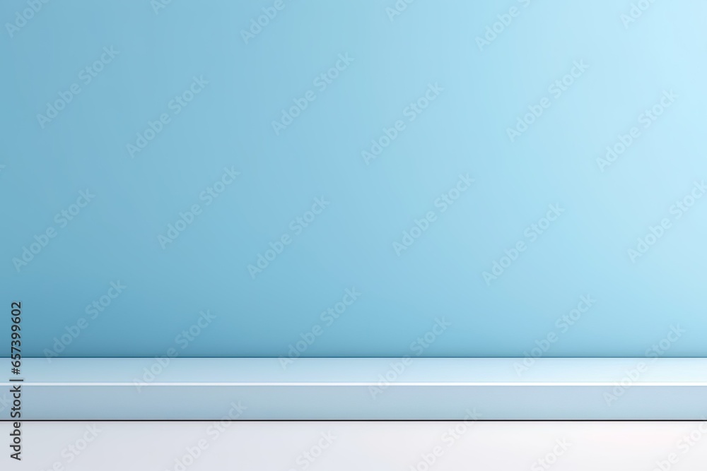 Chic and serene light blue abstract backdrop, purpose-built for product ...