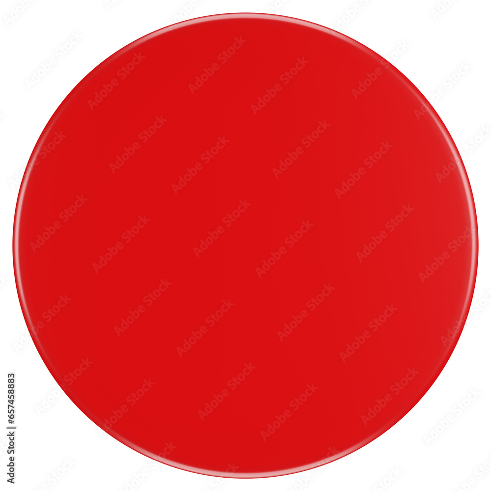 Red circle for background in high-quality resolution, png file with ...