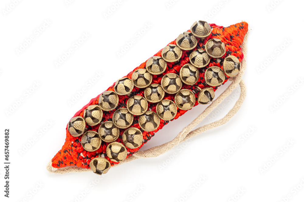 India's traditional Dancing Bells Ghungroo made of brass and crafted in ...