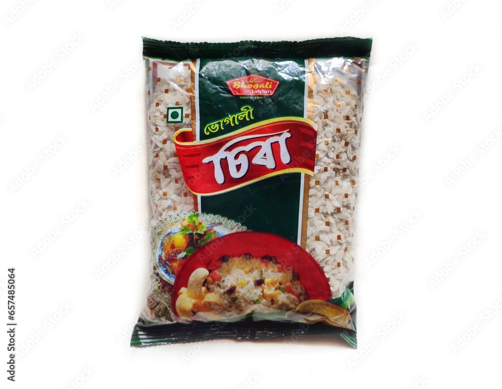 Guwahati, Assam, India - October 4, 2023 : Bhogali Jalpan Chira. Chira ...