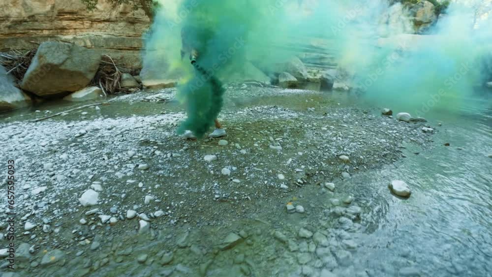 Stunning models, vibrant smoke, and the enchanting Méouge Gorges. This ...