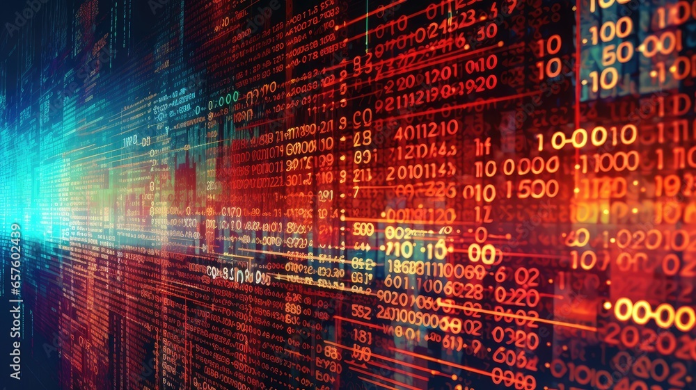 An image of a computer screen with lines of code, illustrating software ...