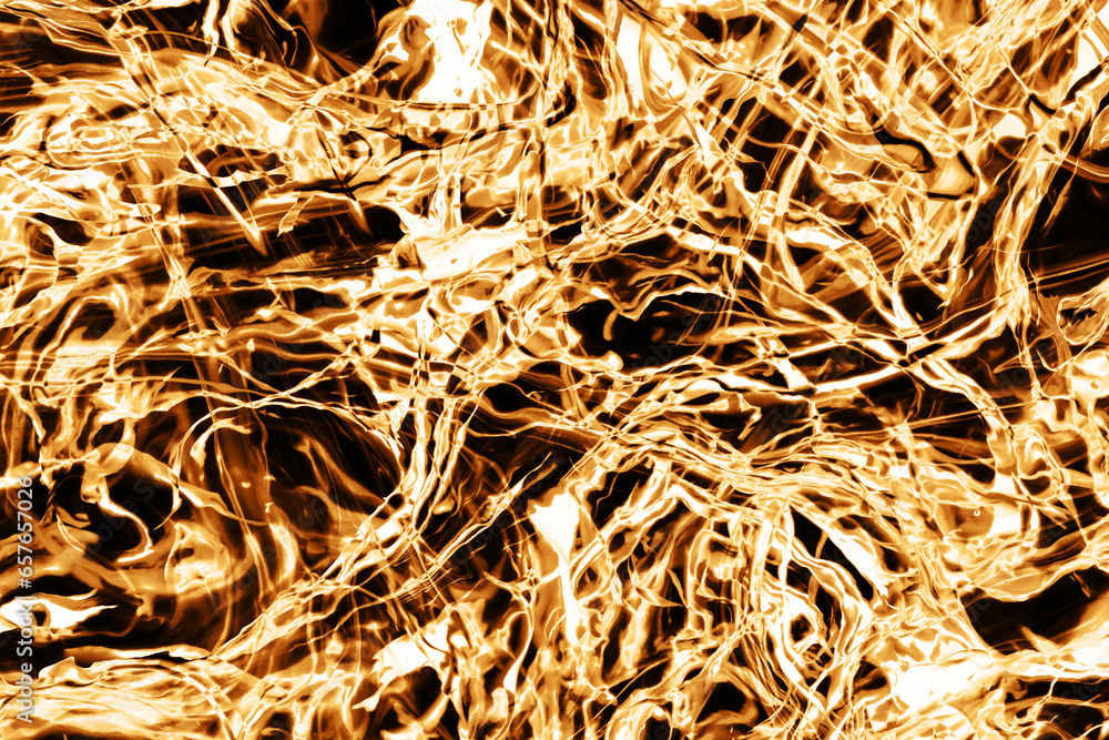 Fire design. Flame texture. Yellow paint mix. Chaos texture. Paint leak ...