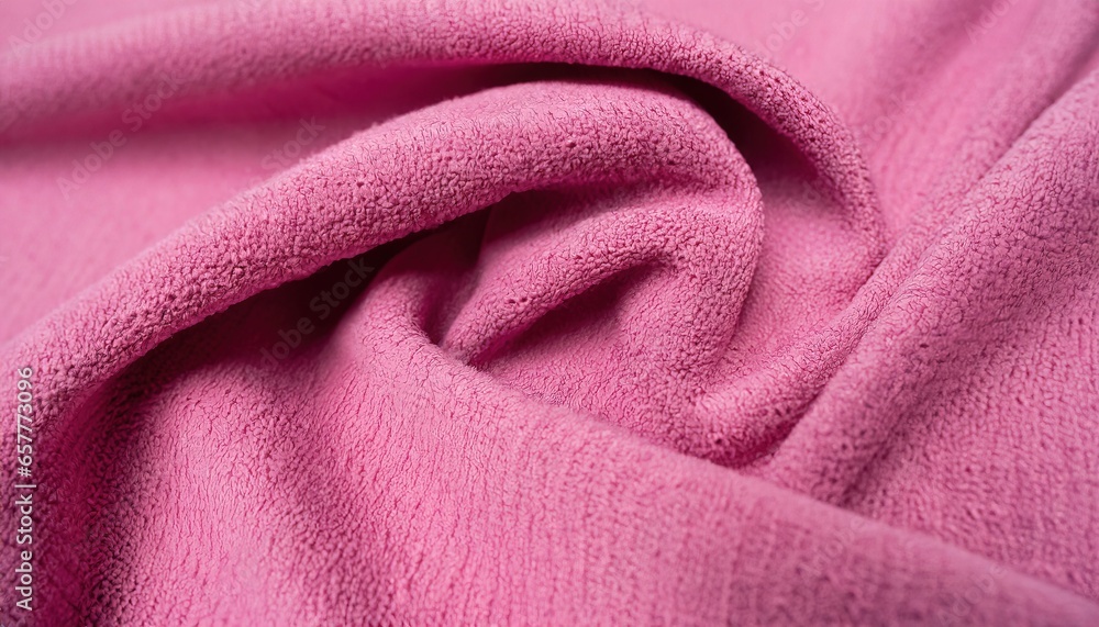 pink texture, Piece of fabric lies in beautiful waves. A piece of ...
