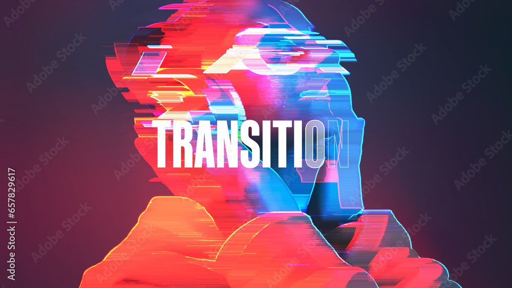 Procedural Seamless Glitch Transitions Stock Template | Adobe Stock