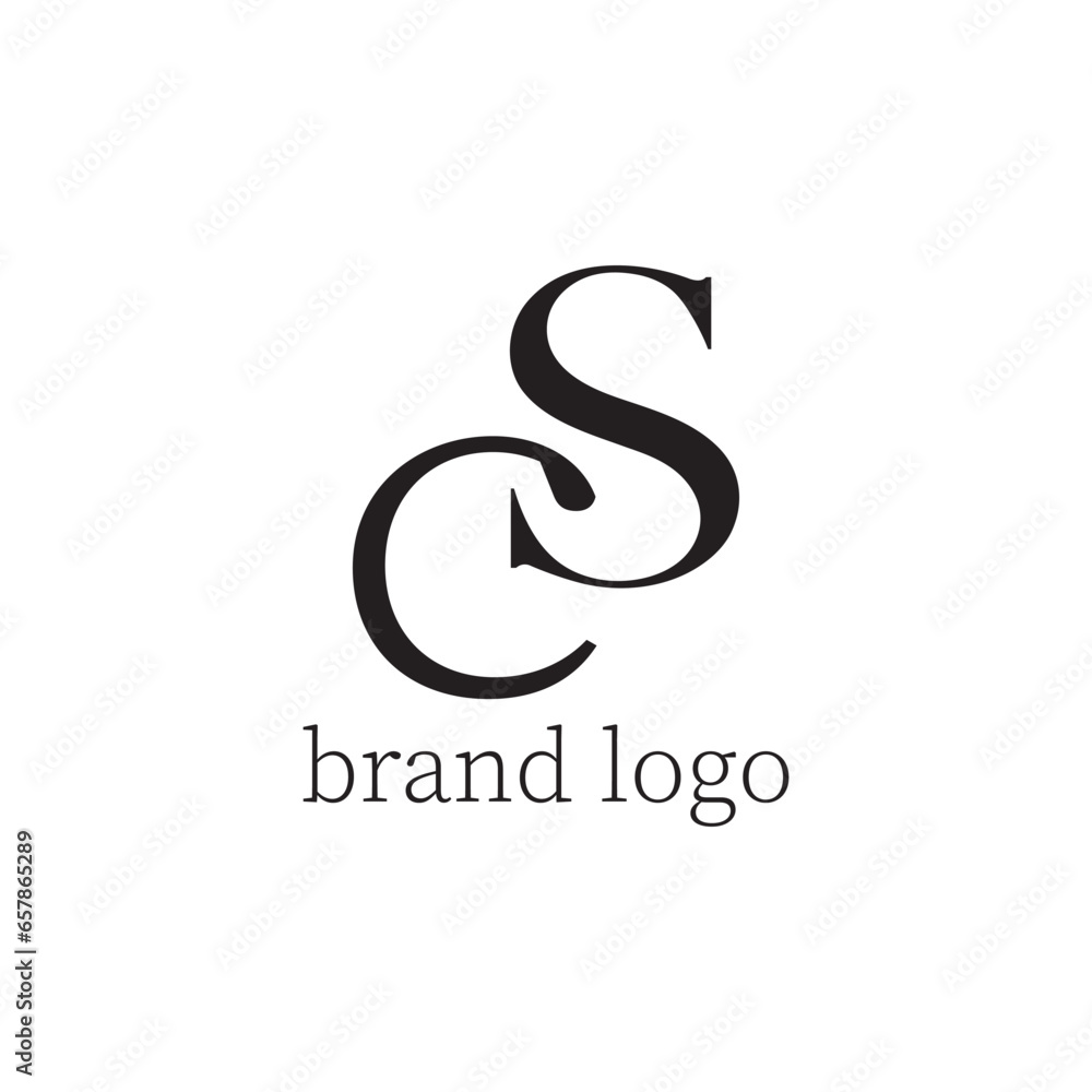 letter sc logo,letter sc,cs logo vector template,abstract logo design ...