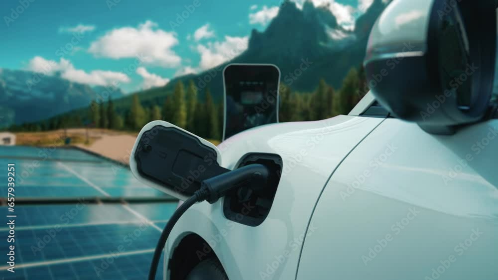 Video „Concept of progressive future renewable and clean energy ...