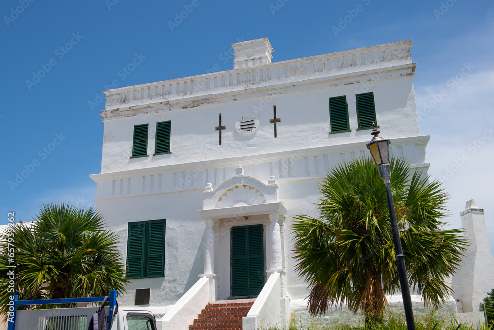 Old State House at King Street was the House of Assembly of Bermuda ...