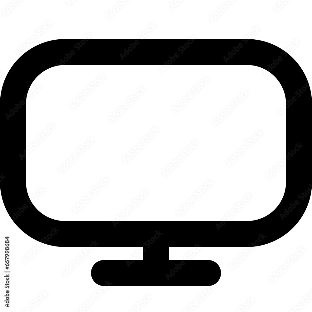 Screen icon, Display symbol, Visual interface emblem, Monitor ...