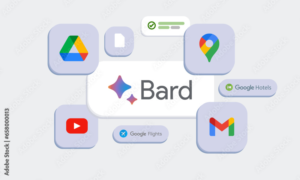 Google Bard Chat Bot with other Google Products, Artificial ...