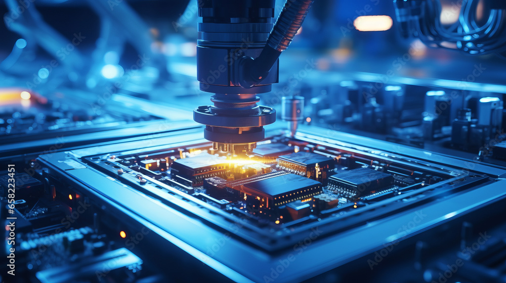 quality control of the printed circuit board. A fully automated printed ...