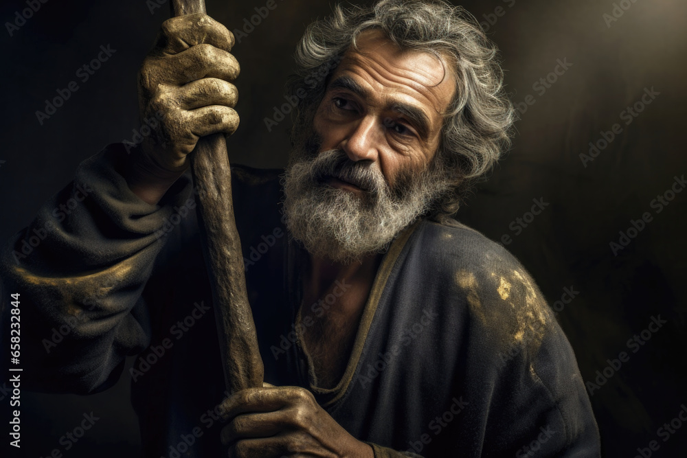 The spark of a genius - ancient inventor Daedalus (father of Icarus ...