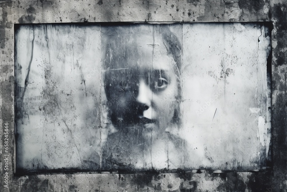 horror themed background wallpaper featuring creepy scary face in ...