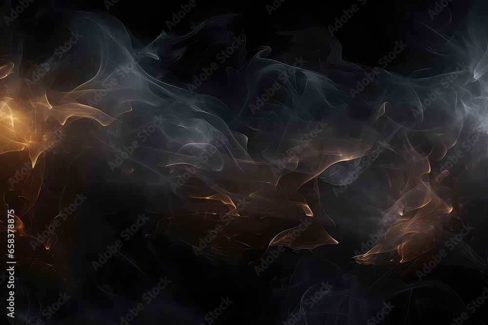 Spotlight And Particle Overlays Create Smoke And Ember Textures ...