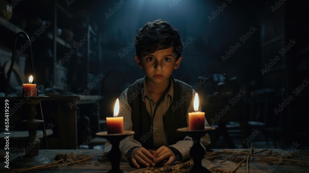 Blackout no electricity light, power outage, breakdown, electric ...