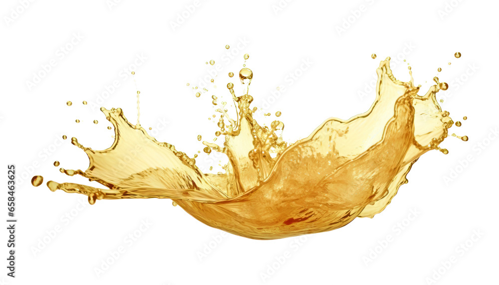gold water isolated on transparent background cutout Stock Illustration ...