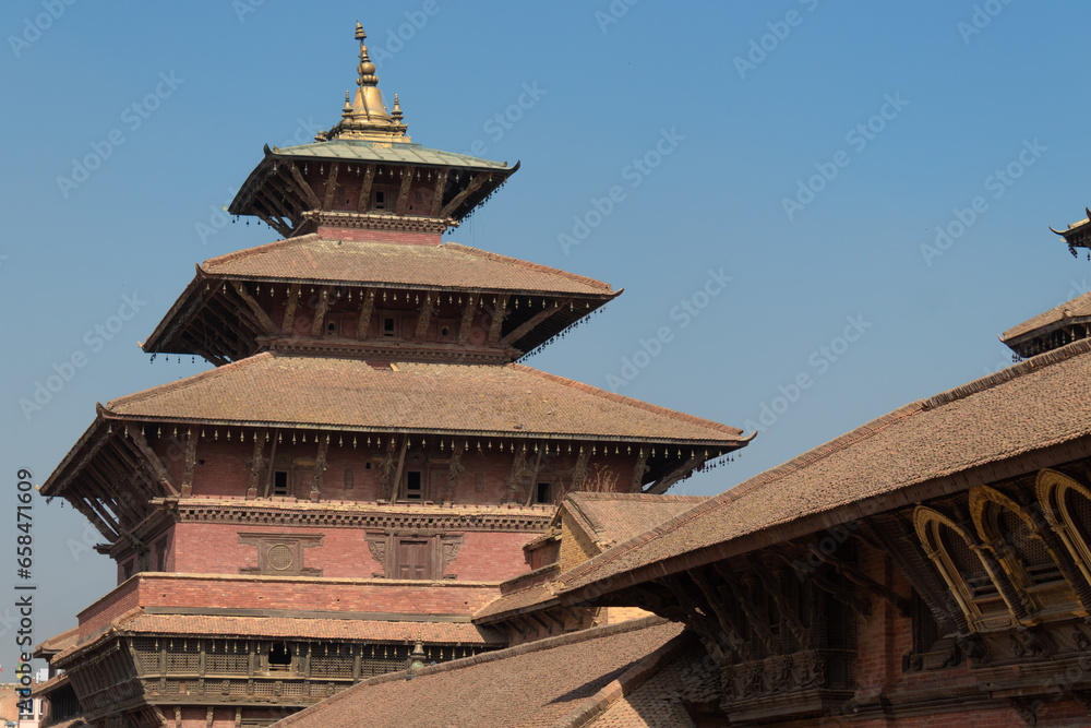 Patan Durbar Square, Patan, Nepal is one of the World Heritage Site ...