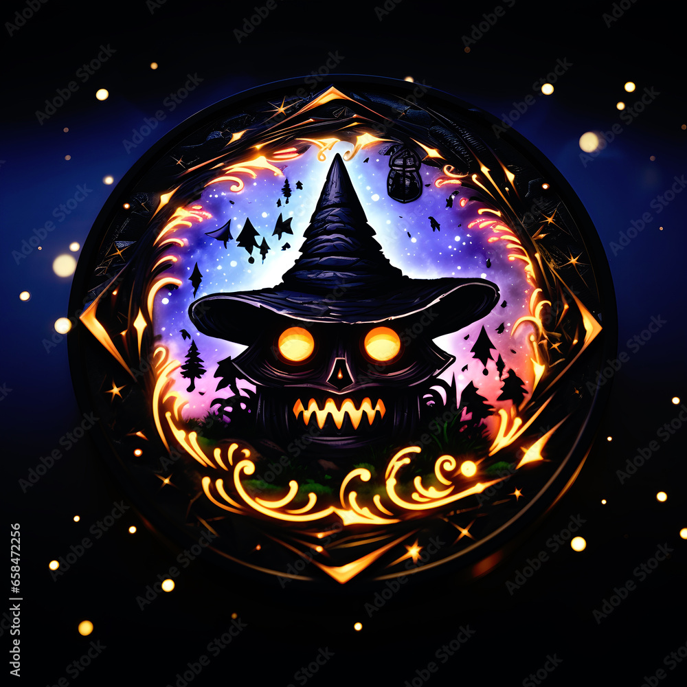 A chilling logo design for a paranormal podcast, perfect for those who ...