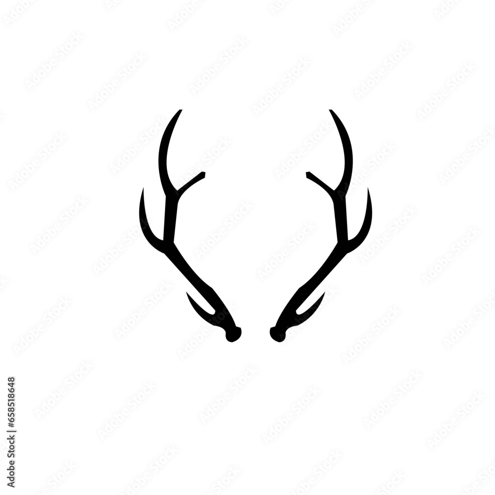 Reindeer Antlers Svg Deer Antlers Svg Antler Vector Reindeer Clipart