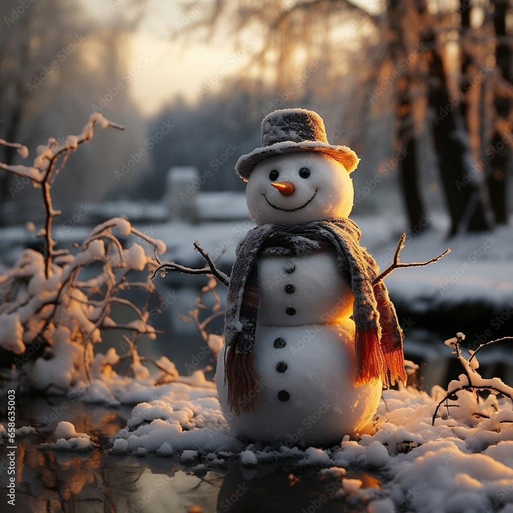 A photo of a snowman with stock free royalty free clip art Stock Photo ... A photo of a snowman with stock free royalty free clip art Stock Photo ...