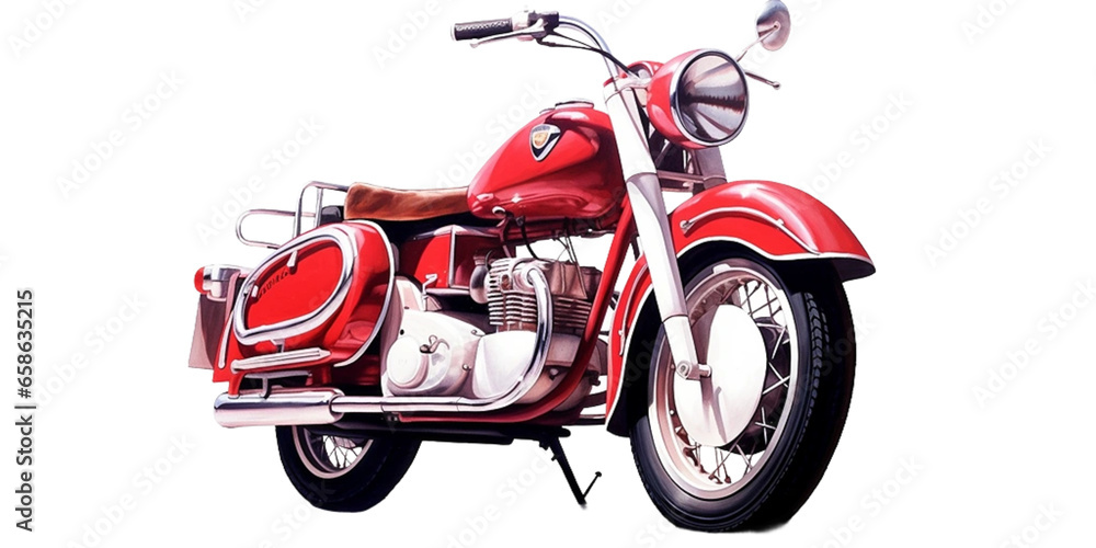 red motorcycle On transparent background,red motorcycle, transparent ...