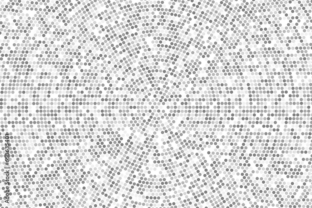 Silver dotted circle halftone pattern, png transparent background ...