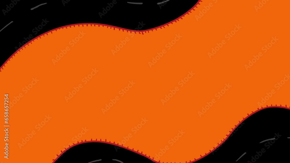 Cartoon Transitions pack in hand drawn cartoon doodle style on ...