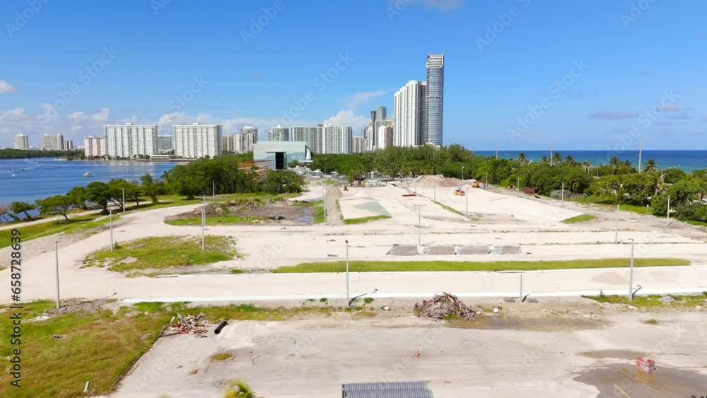 Aerial inspection footage revitalization project for the boat ramp ...
