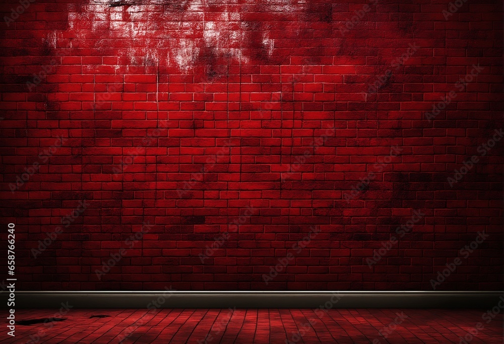 Grimy Bloodstained Brick Backdrop, Ideal for Spooky Halloween Themes ...