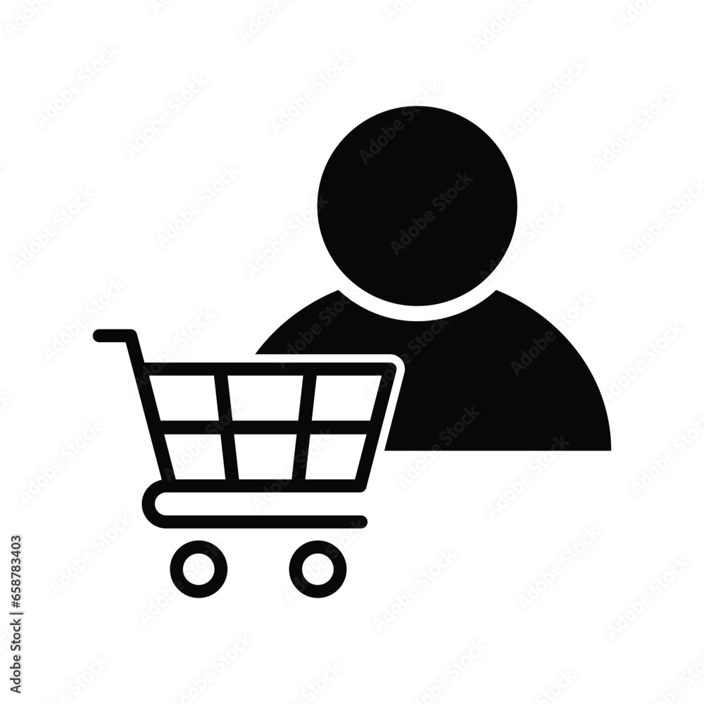 store icon buy sign vector shopping icon Stock Vector | Adobe Stock