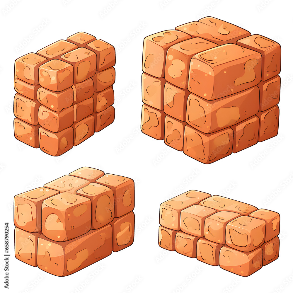 cartoon clipart of Bricks, tool clipart, transparent background ...