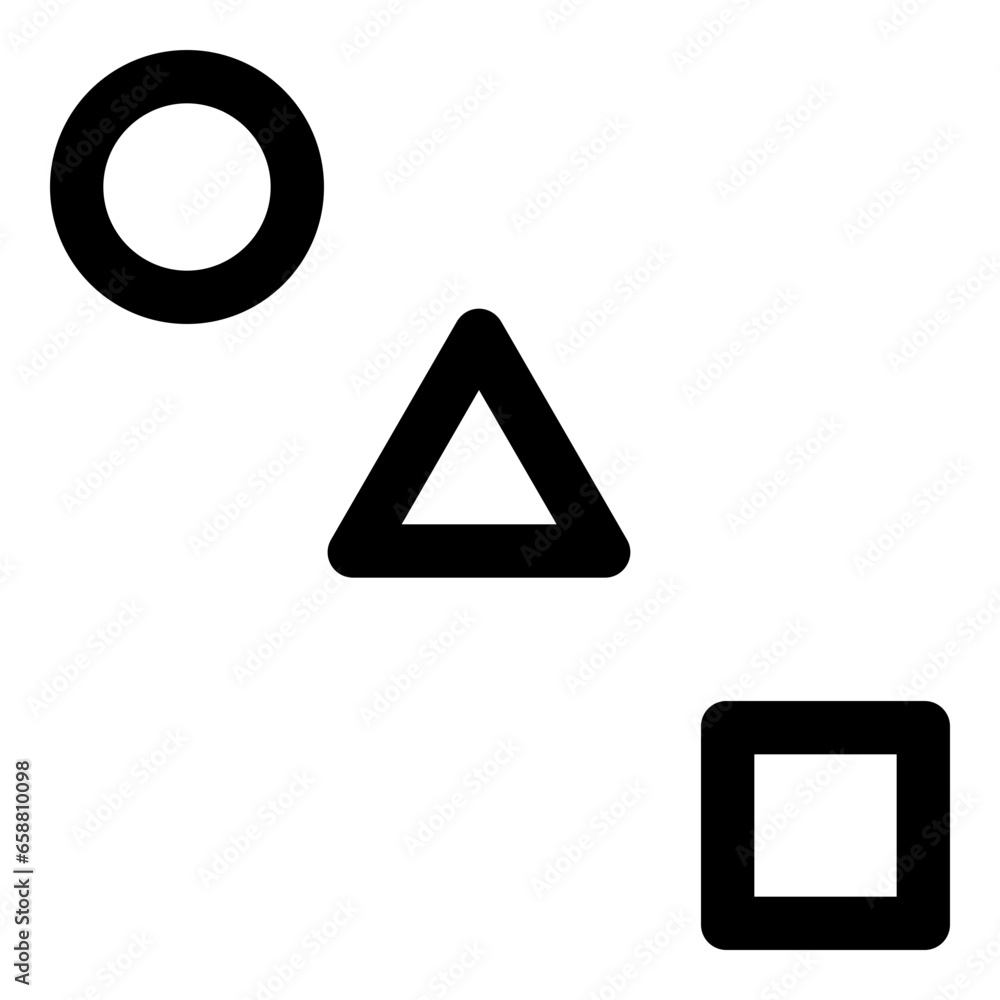 Variety, diversity, elements, icon, line, outline, symbol, assortment ...