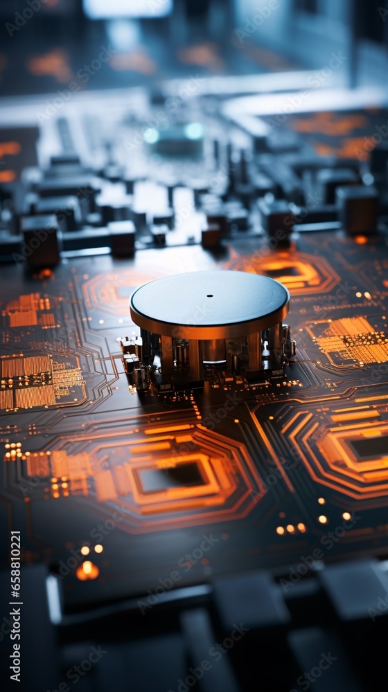 Precision at the Microscopic Level Semiconductor Wafers Transformed ...