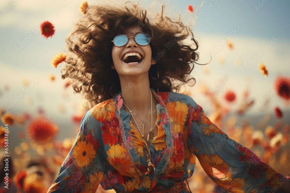 Hippie, philosophy lifestyle subculture, 1960s , freedom, love pocifism ...