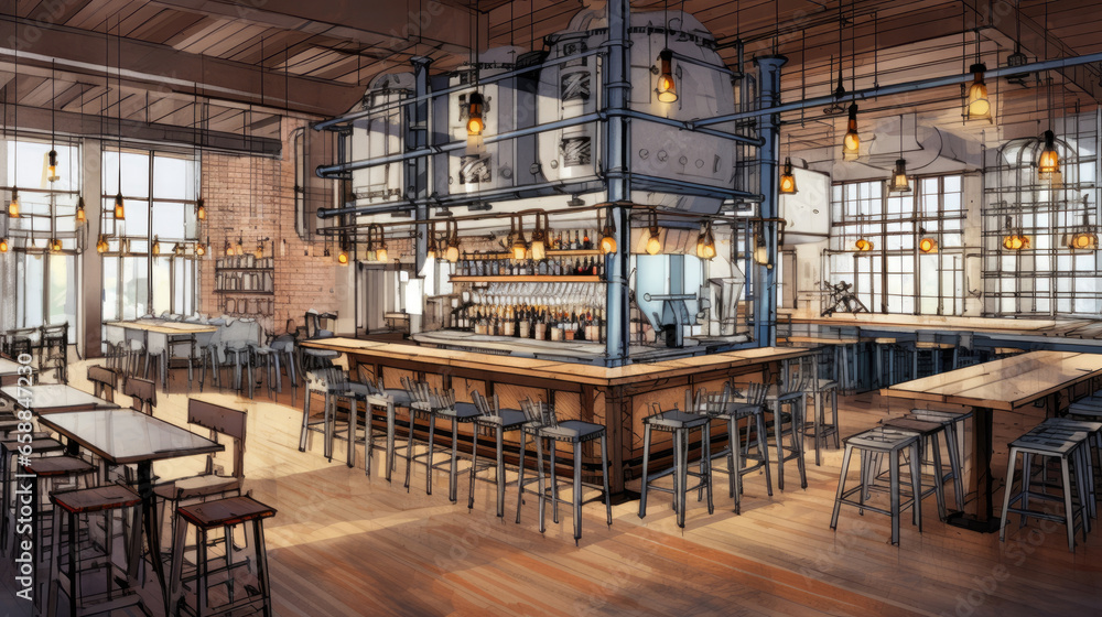 Designing a home brewery with an area requires careful planning to make ...