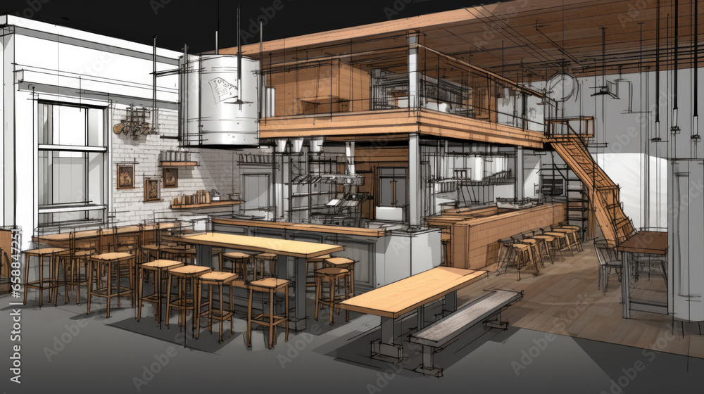 Designing a home brewery with an area requires careful planning to make ...