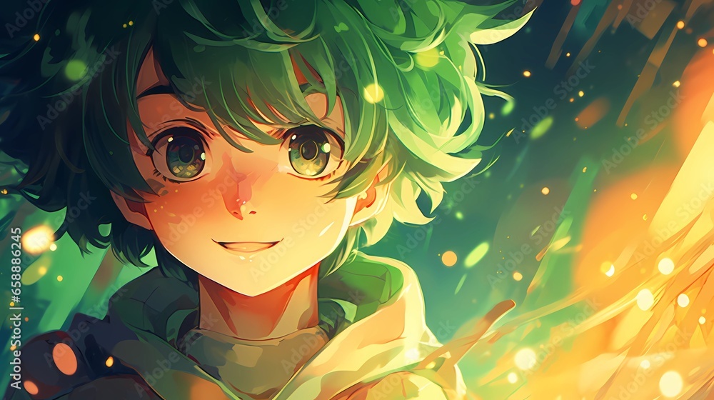 Little Boy. Fantastic Cartoon Style Character Design.Young Man Dancing ...