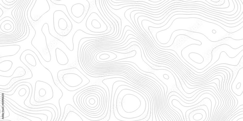 Black and white background, Abstract topographic contours map ...