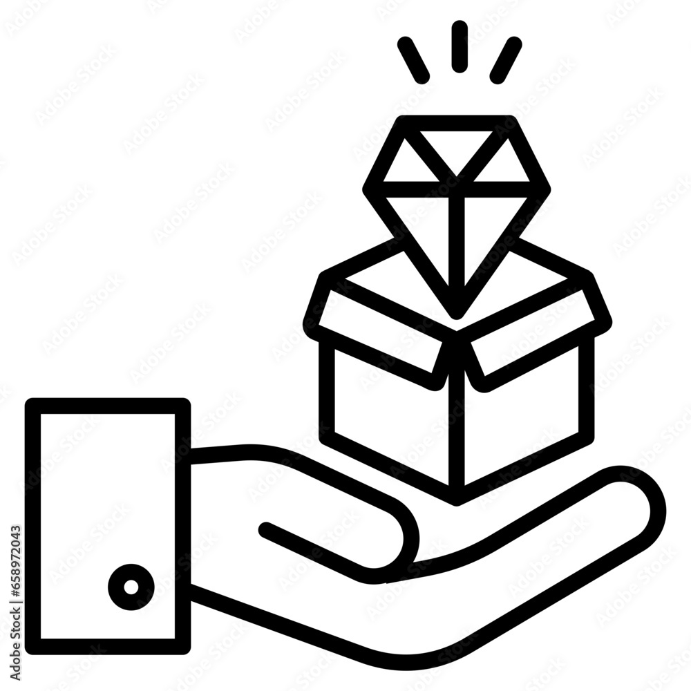 Value Proposition icon Stock Vector | Adobe Stock