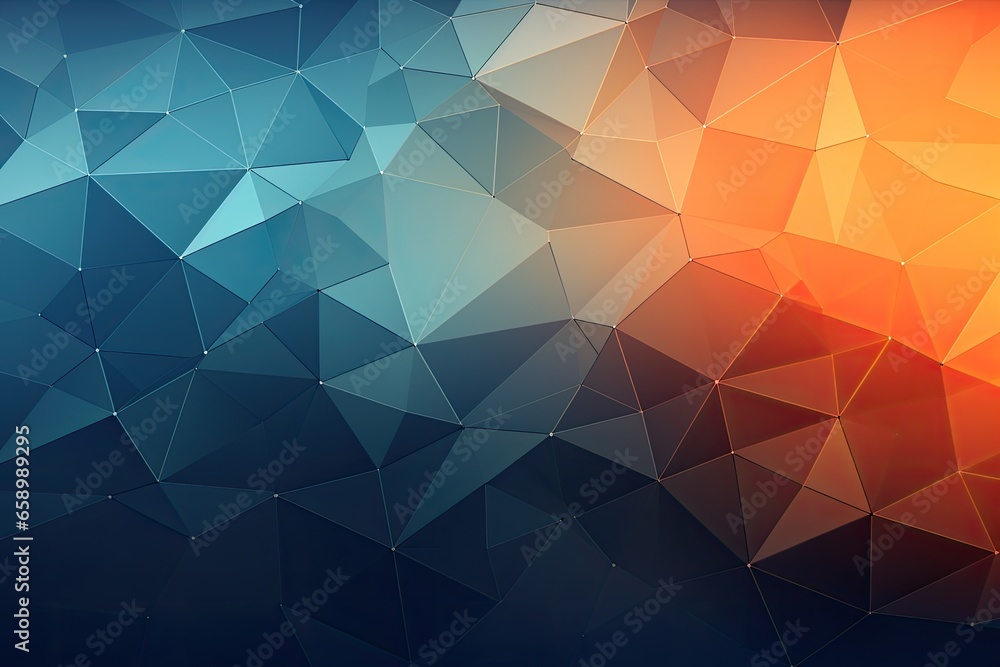 Abstract polygonal background. Triangular design for your business ...