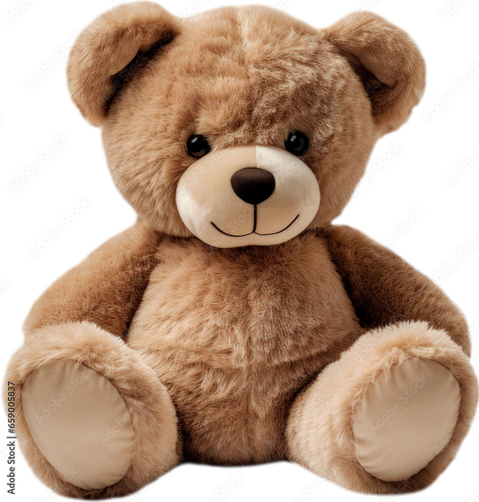 teddy bear transparent background PNG clipart Stock Photo | Adobe Stock