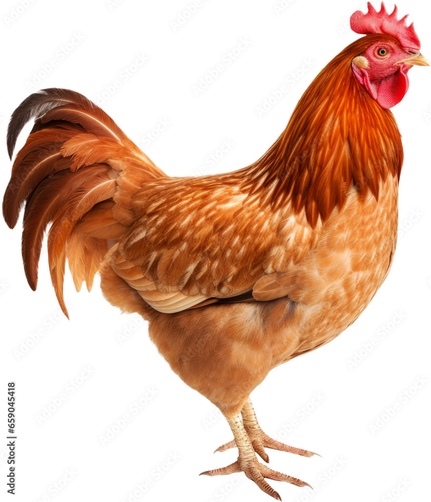 chicken transparent background clipart PNG Stock Photo | Adobe Stock